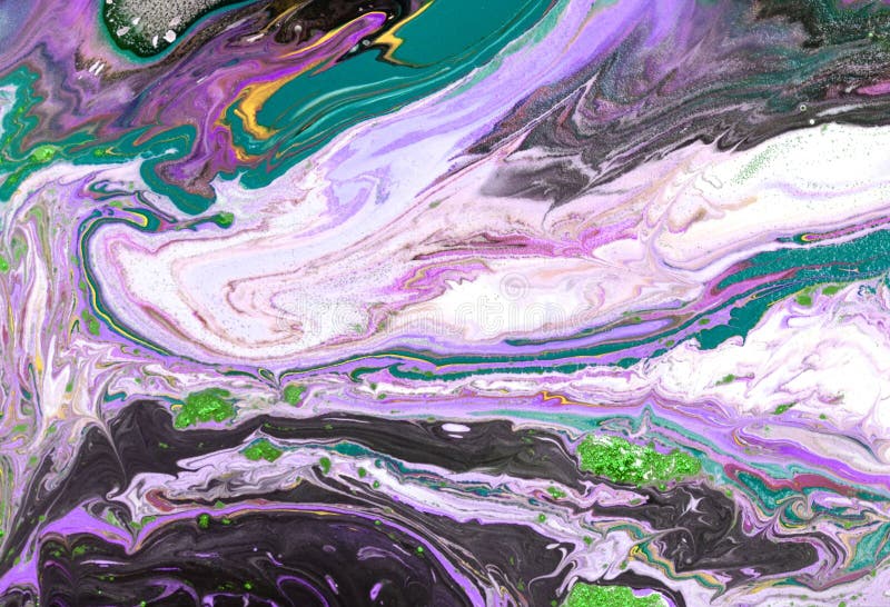 Fragment of Abstract Artwork. Pattern, Energy. Stock Image - Image of ...