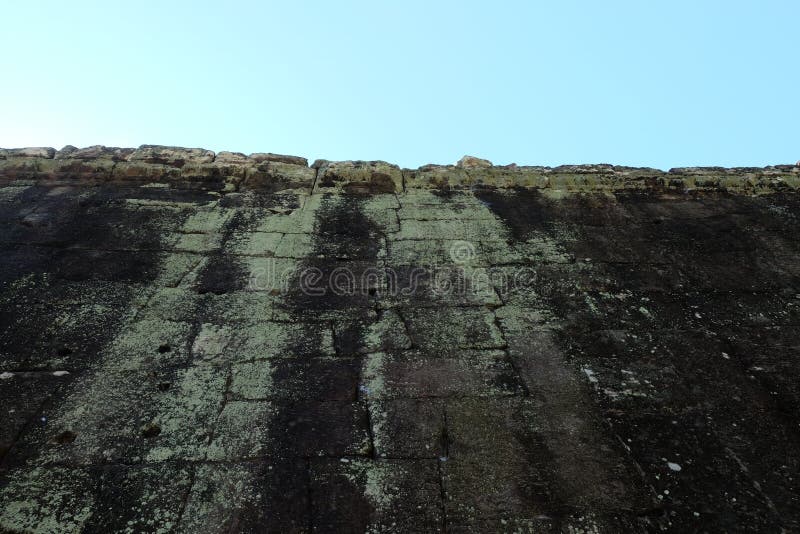 Fragment of an Ancient Fortification Wall Built from Hewn Stone ...
