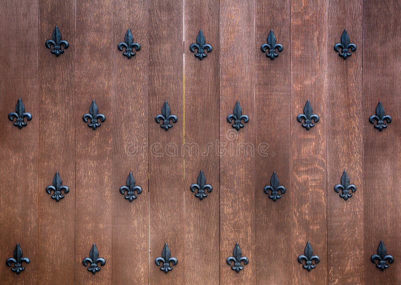 Fragment of the Ancient Gates Stock Photo - Image of brown, antique ...