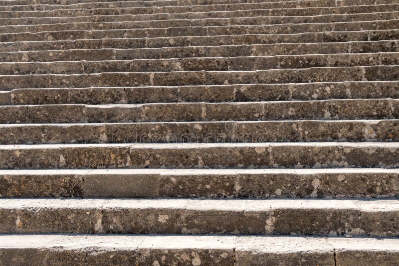 Fragment of the Ancient Stairs of the Acropolis Stock Image - Image of ...
