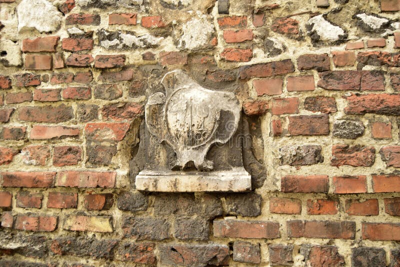 Fragment of an Ancient Stone Laying Stock Photo - Image of city ...