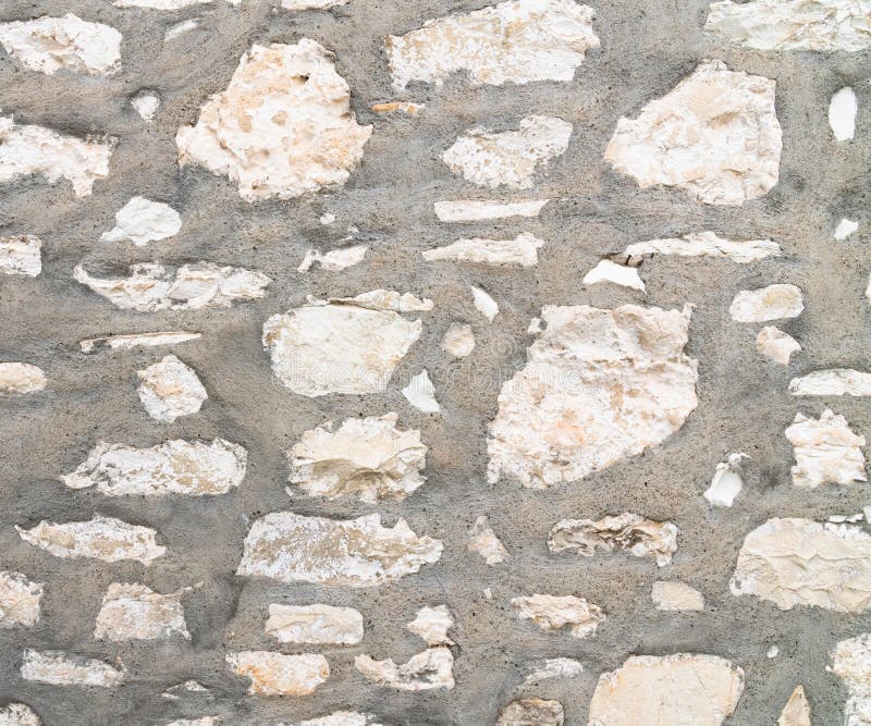 Fragment of an Ancient Stone Wall in Cyprus, Background Stock Photo ...