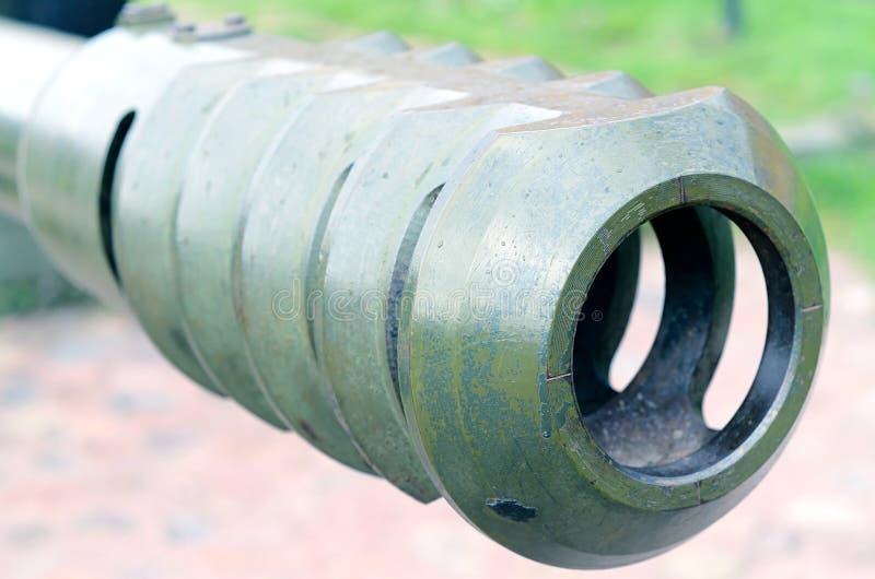 Fragment Artillery gun. stock image. Image of conflict - 87091587