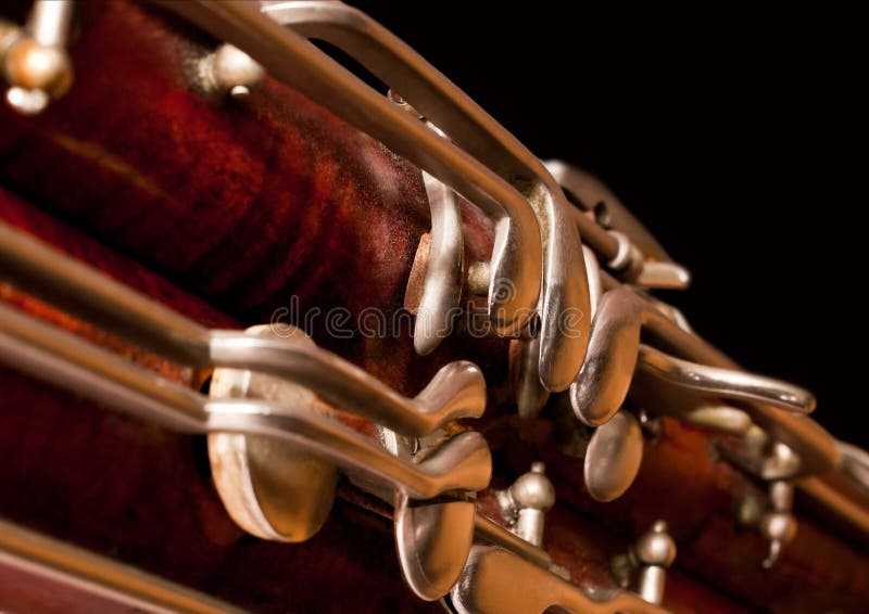 Bassoon stock photo. Image of close, wind, performer, wood - 854722