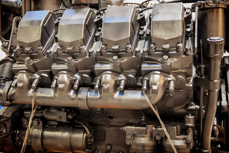 The big new engine stock photo. Image of building, power - 131969584