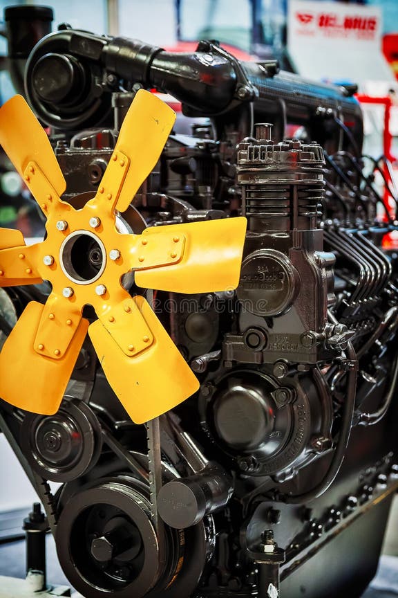 The big new engine stock photo. Image of blue, building - 131969576