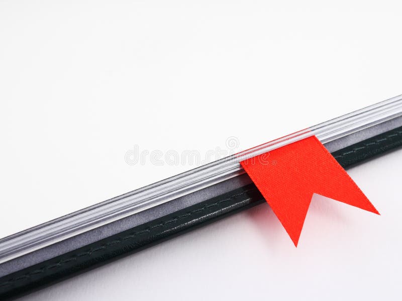 Fragment of Blank Business Diary with Copy Space Stock Image - Image of ...