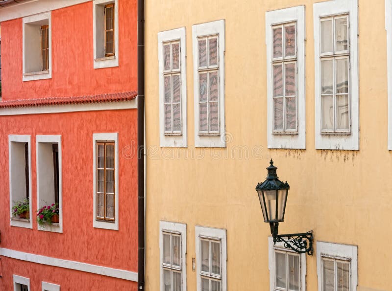 Fragment of bright walls stock image. Image of yellow - 27729371