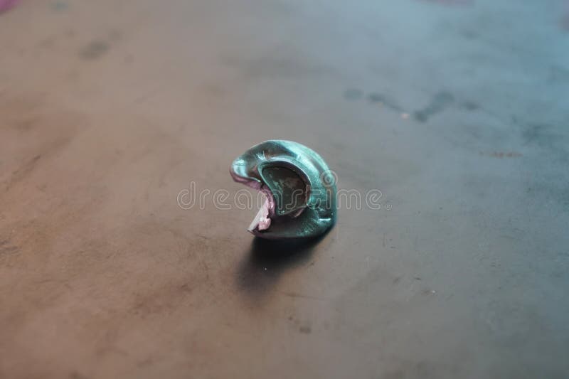 Fragment Bullet Head Caliber 9mm Ground Stock Photos - Free & Royalty ...