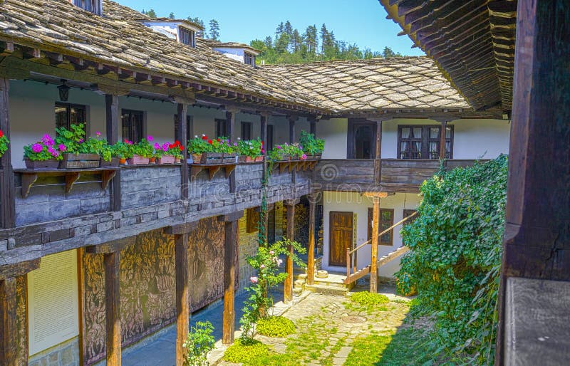 The Fragment from the Courtyard of One of the First Secular Schools in ...