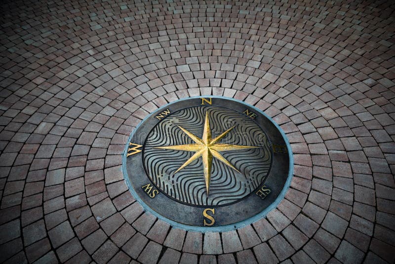 Compass stock image. Image of south, arrow, north, compass - 158565605