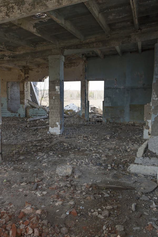 Destroyed Brick House in the Water after the Disaster that Razed it To ...