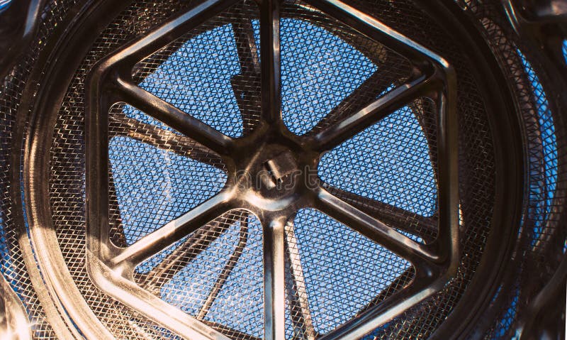 A Fragment of a Device Made of Shiny Metal Stock Photo - Image of goods ...