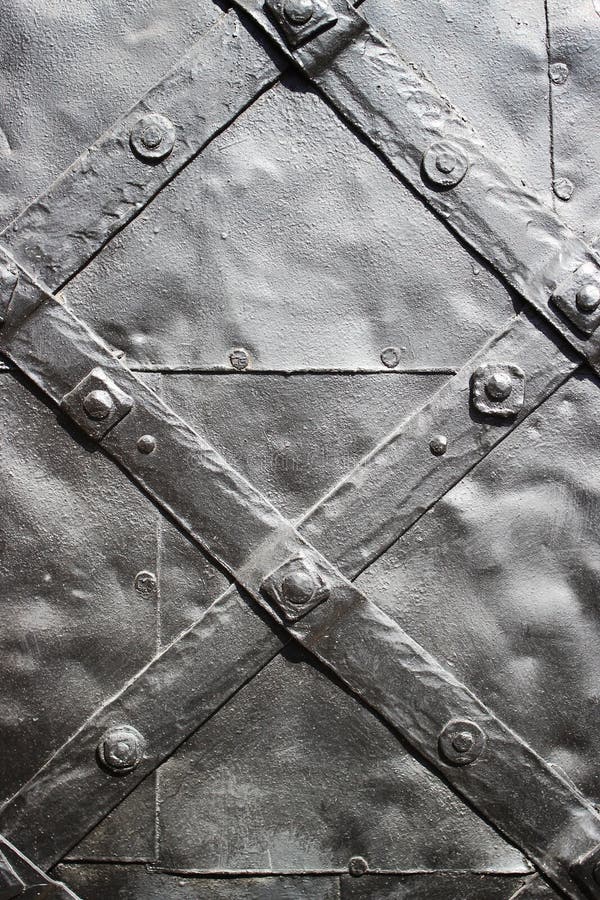 Ancient riveting of metal stock photo. Image of rivets - 115320504