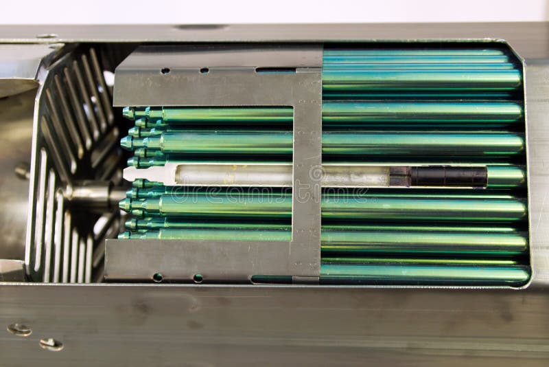 Fragment Fuel Uranium Rod Element Of Nuclear Reactor Stock Image ...