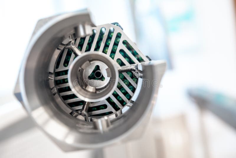 Fragment Fuel Uranium Rod Element of Nuclear Reactor Stock Photo ...