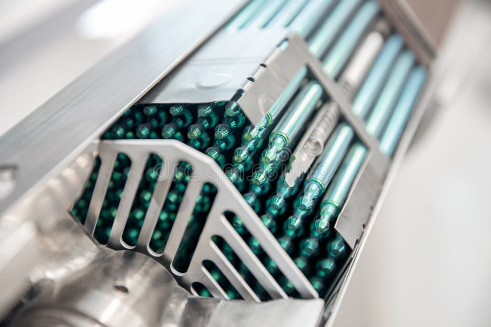 Fragment Fuel Uranium Rod Element of Nuclear Reactor Stock Image ...