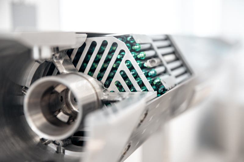 Fragment Fuel Uranium Rod Element of Nuclear Reactor Stock Photo ...