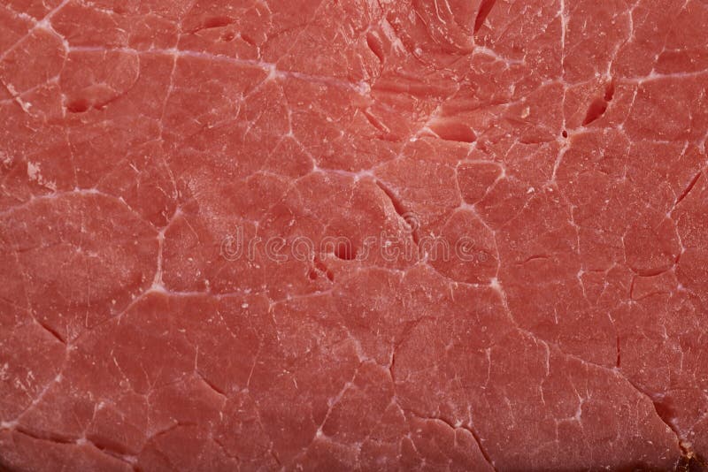 Fragment of a ham meat stock photo. Image of background - 92807678