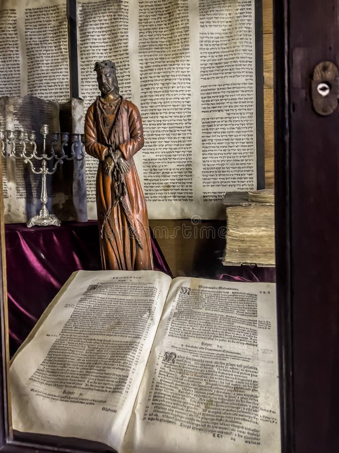 Fragment of the Interior of the Sacristy with an Old Figure of Jesus ...