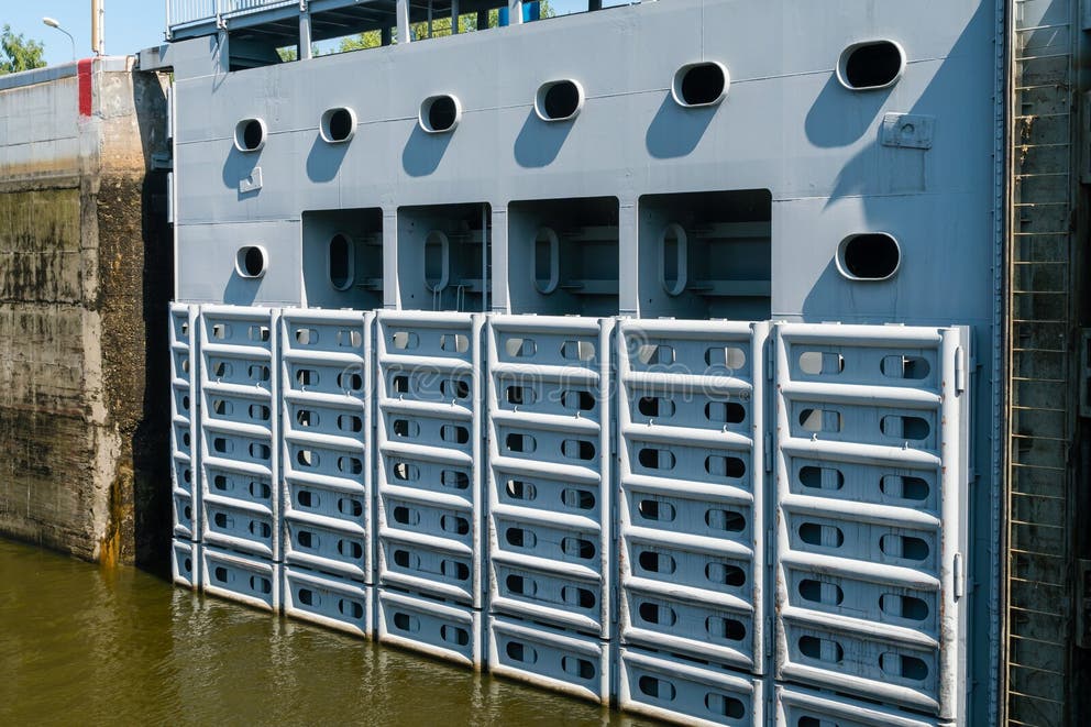 Nizhny Novgorod Region, Russia, July 6, 2023. Complex Design of a River ...