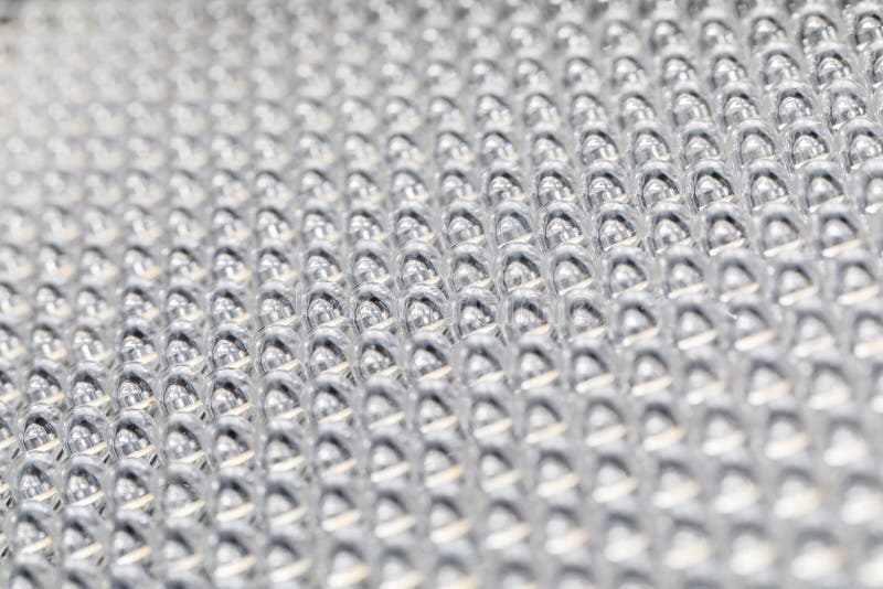 Fragment of a LED Panel with a Shallow Depth of Field. Photo-video ...