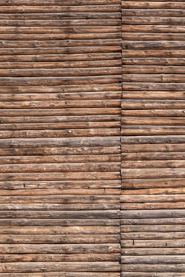 Fragment of the log wall stock image. Image of wall - 146318815