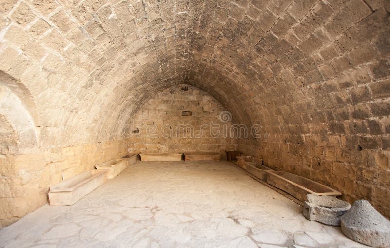 Fragment of Medieval Fortress Interior Stock Photo - Image of history ...
