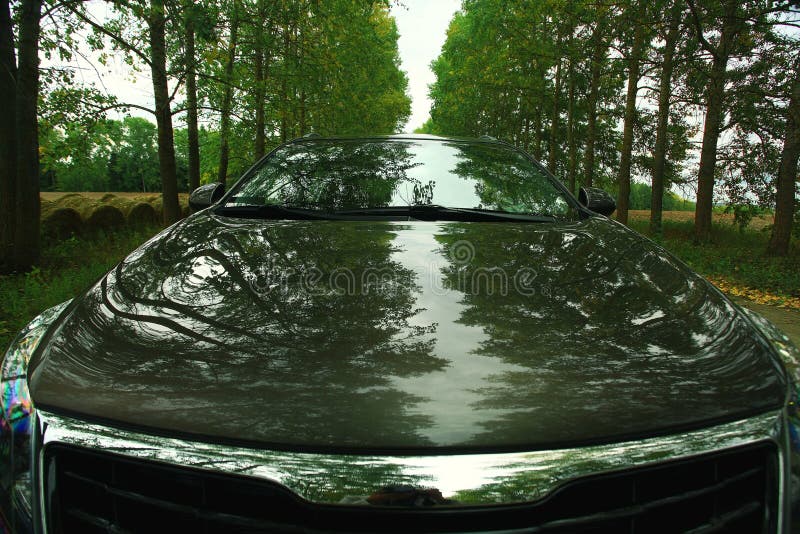 Fragment of modern car stock photo. Image of developed - 59784066