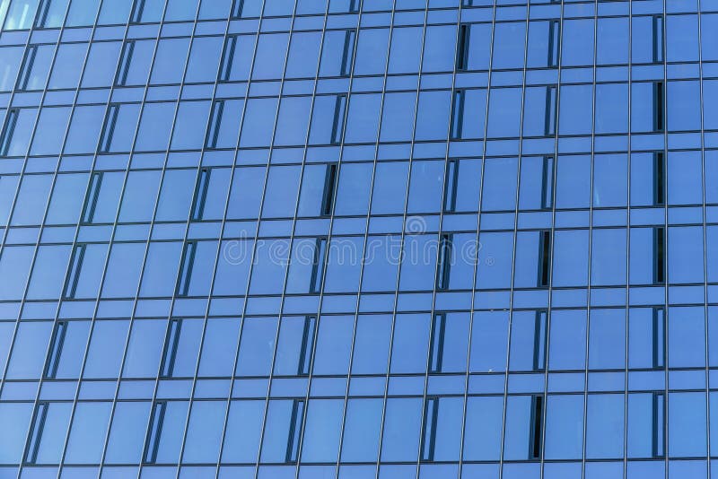 Fragment of a Modern Office Building. Abstract Geometric Background ...