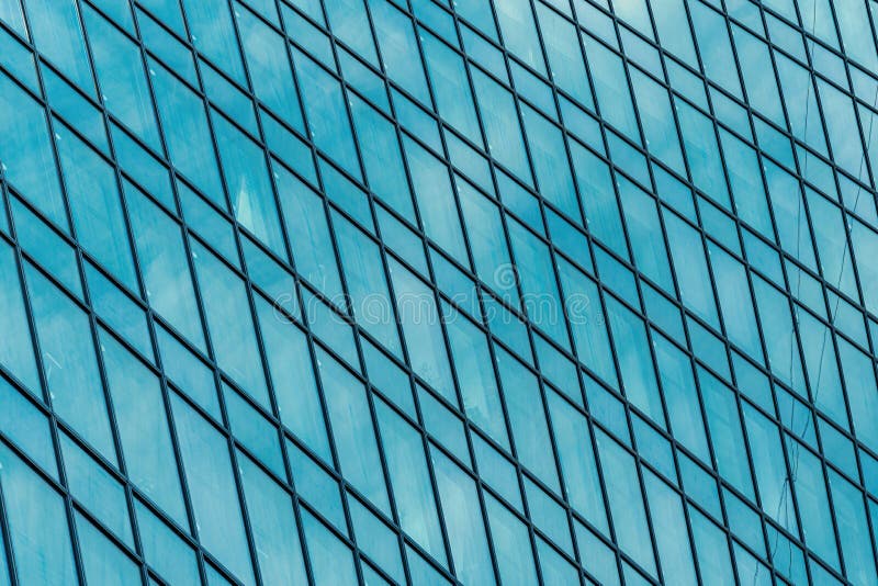 Fragment of a Modern Office Building. Abstract Geometric Background ...