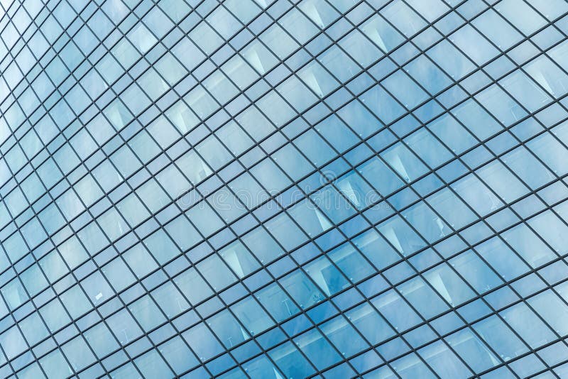 Fragment of a Modern Office Building. Abstract Geometric Background ...