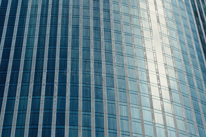 Fragment of a Modern Office Building. Abstract Geometric Background ...