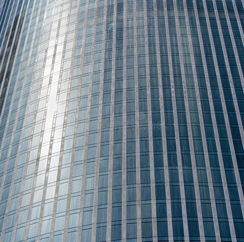 Fragment of a Modern Office Building. Abstract Geometric Background ...