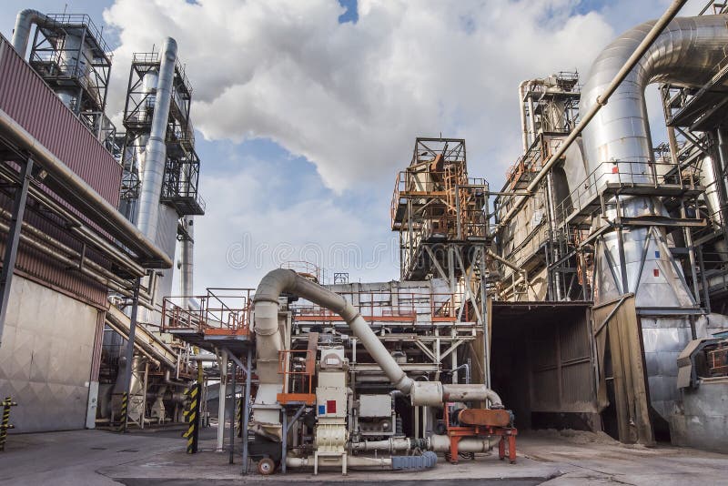 Installation of a Factory Building from Reinforced Concrete Structures ...