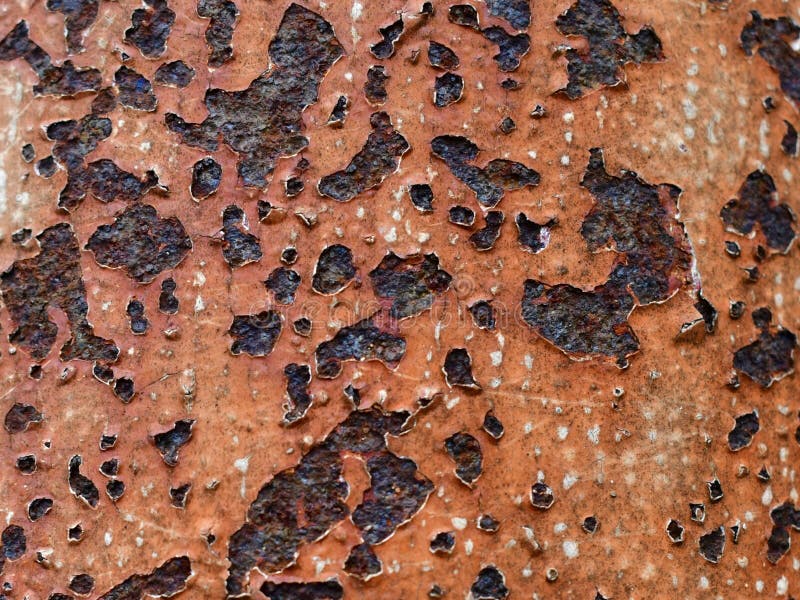 Rusty Steel Texture of a Metal Surface Stock Photo - Image of pipe ...