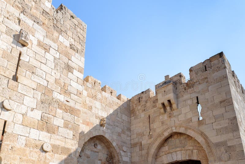 The Dome and Part of the Wall of the Al Aqsa Mosque on the Territory of ...