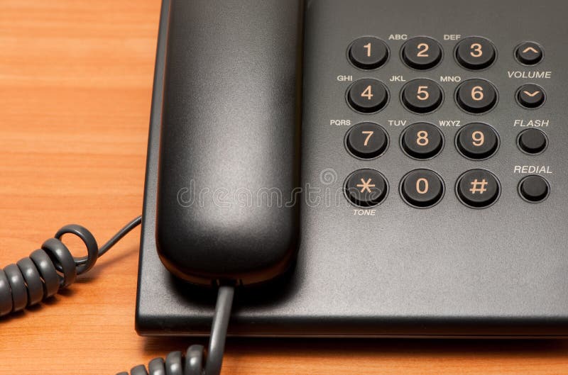 Isolated Top View of Voip IP Conference Phone with Glasses and Pen ...