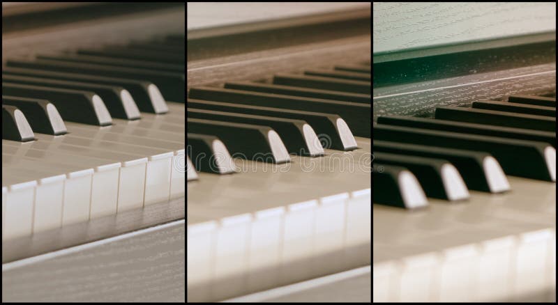 Fragment of Piano Keys, Classical Music Stock Image - Image of medical ...
