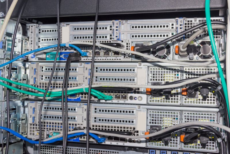 Rear Server Rack Stock Photos - Free & Royalty-Free Stock Photos from ...