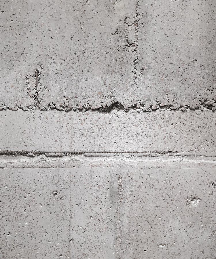 Fragment of a Reinforced Concrete Wall with Rusty Reinforcement Stock ...