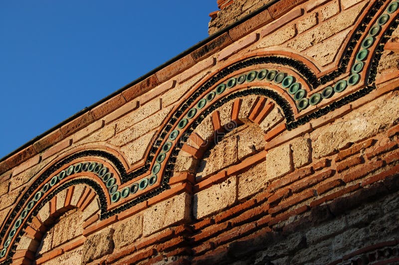 Fragment of Roman Stone Wall Stock Image - Image of wall, design: 3148701