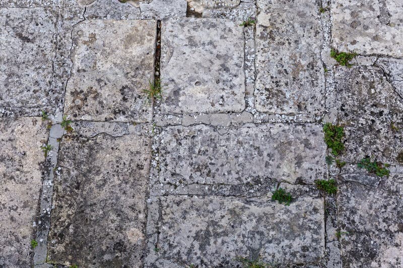 Fragment of Stone Wall of Ancient Castle Close-up Stock Photo - Image ...