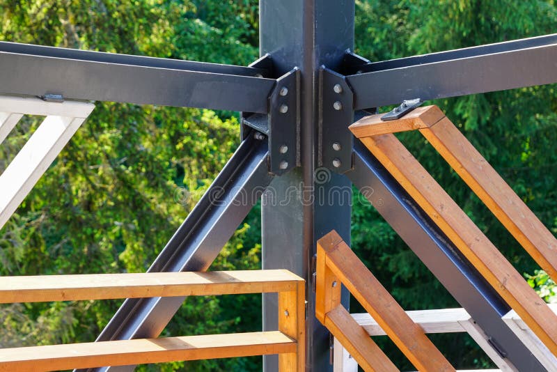 A Fragment of the Structure of a New Modern Metal Observation Tower ...