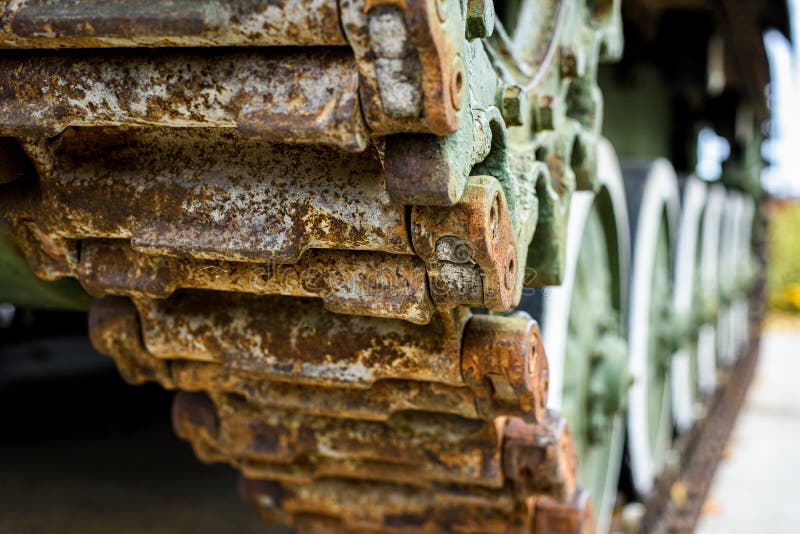 Fragment of the Track Tracks Close Up Stock Photo - Image of vehicle ...