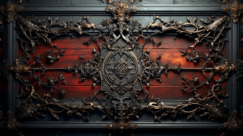 Fragment of the Wall of an Ancient Fantasy Castle with Elements of ...