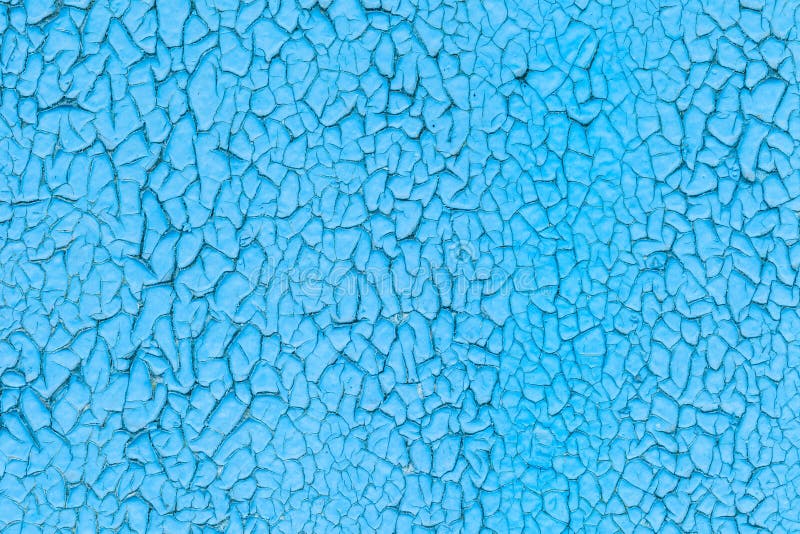 Paint Cracks on a Metal Surface. Common Defect in Painting Such As ...