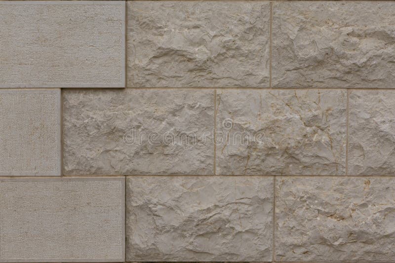 Fragment of Wall Cladding with Marble Slabs Stock Photo - Image of ...