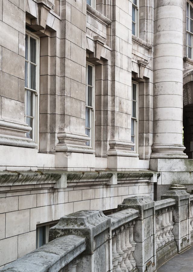 Fragment of a White Stone Historical Building Stock Photo - Image of ...