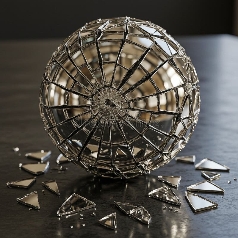 Fragmented Glass Ceiling Stock Illustrations – 105 Fragmented Glass ...